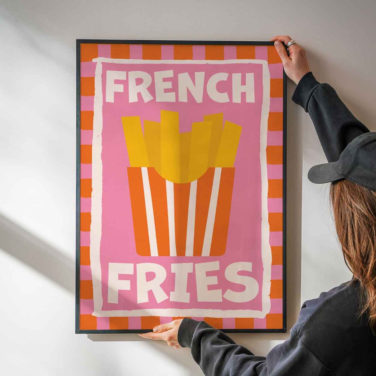 French Fries Art Print – Posterami