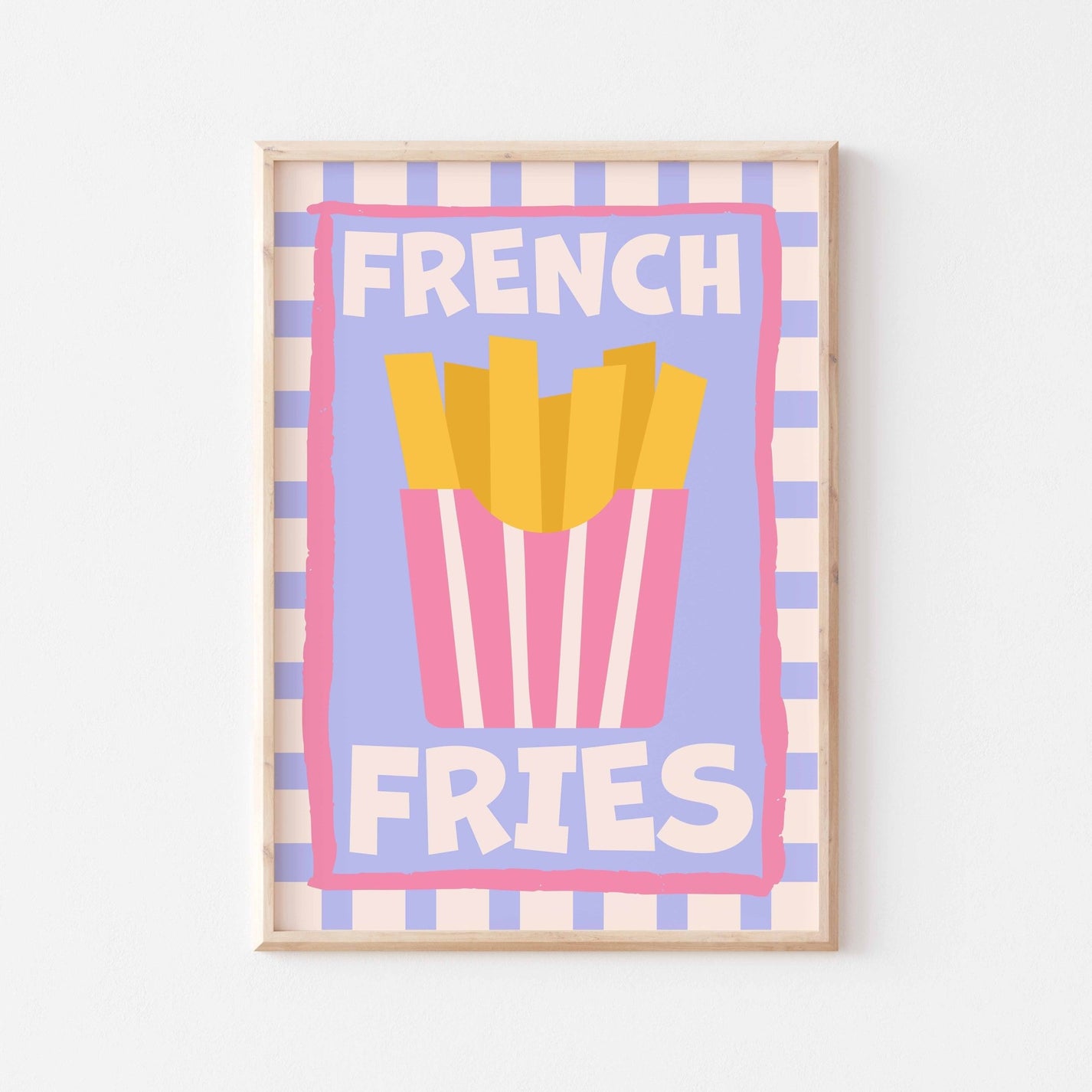 French Fries Art Print – Posterami