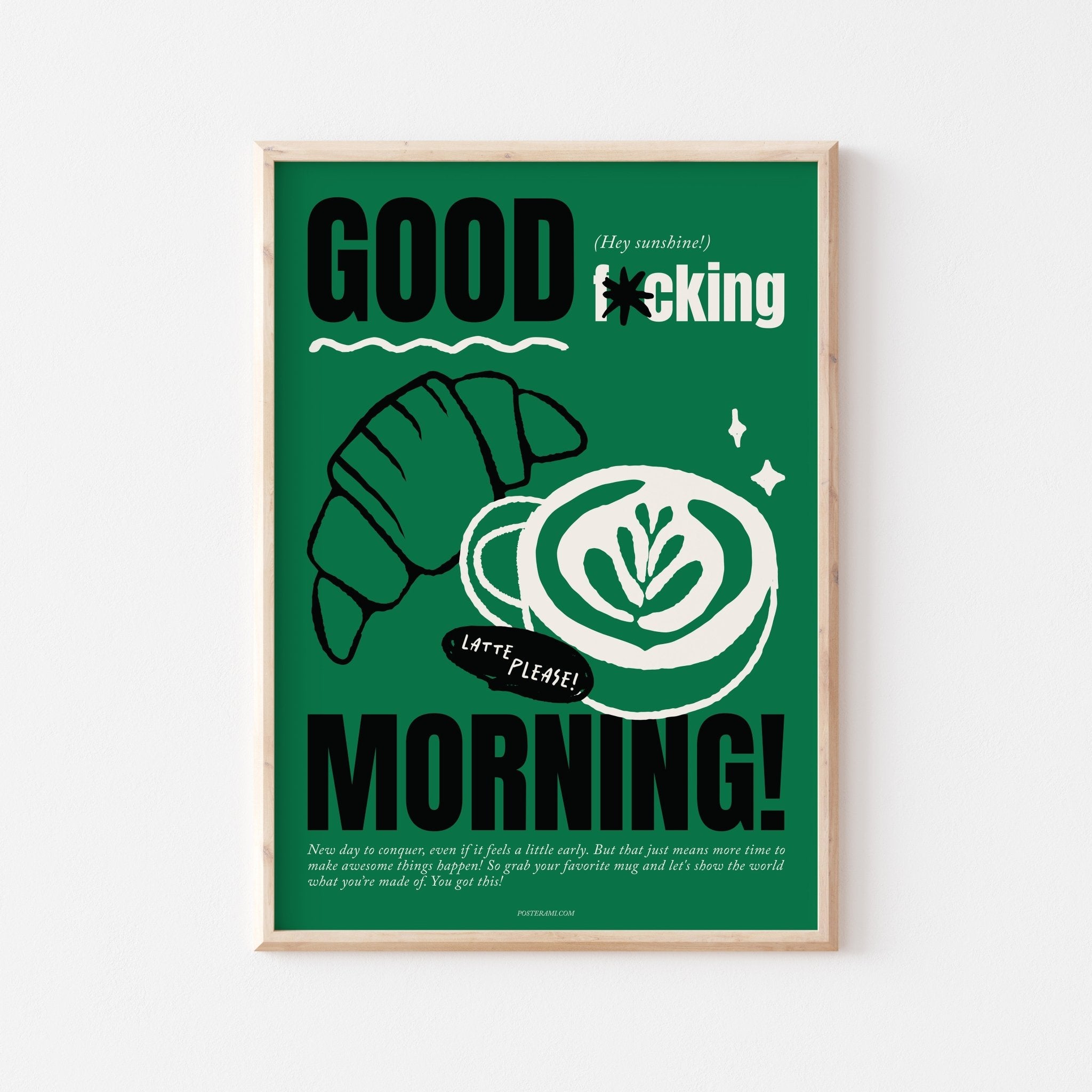 Good Morning Art Print – Posterami