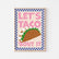 Let's Taco 'Bout It Art Print – Posterami