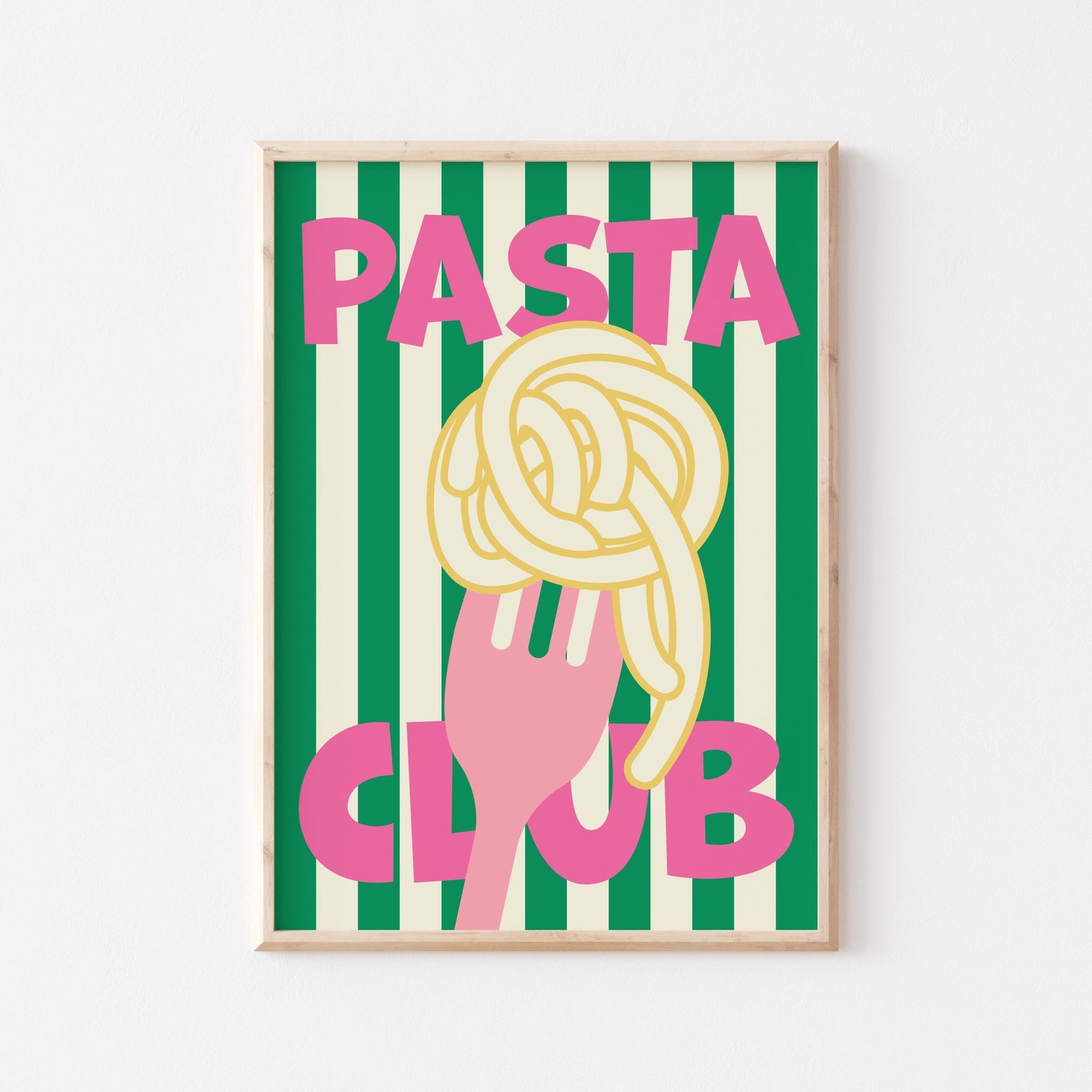 Pasta Club Art Print – Posterami
