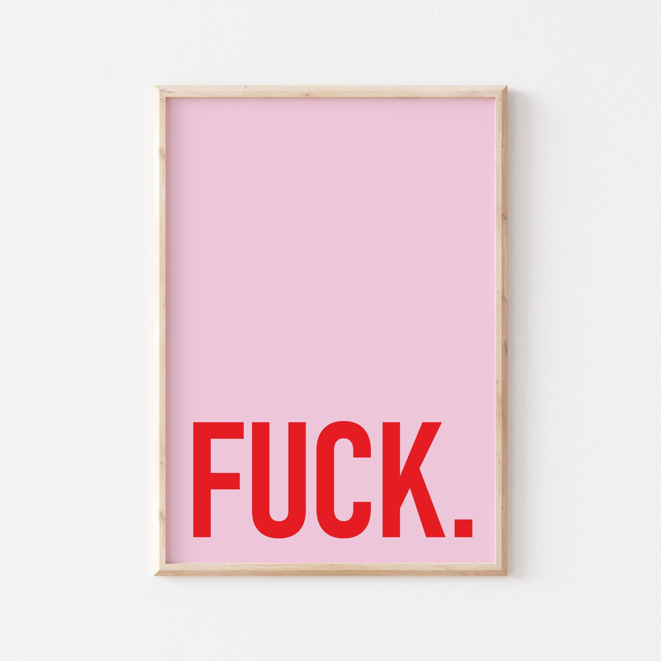 Rude Art Print – Posterami