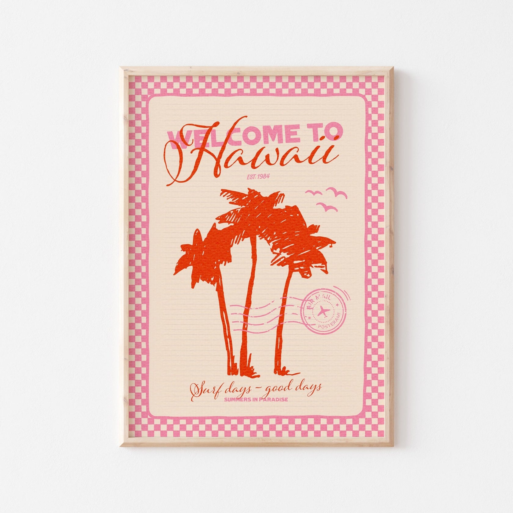 Welcome To Hawaii Art Print – Posterami