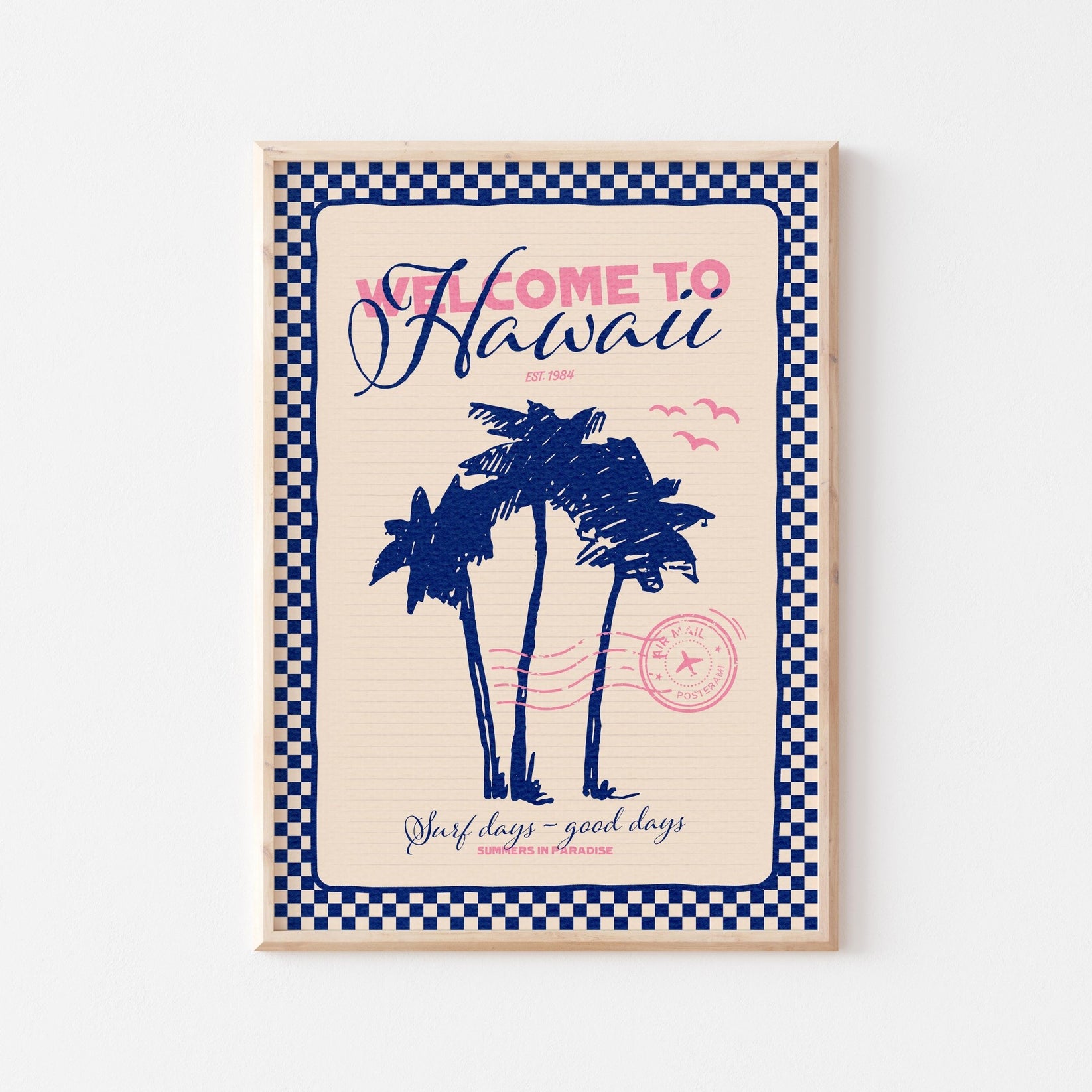 Welcome To Hawaii Art Print – Posterami