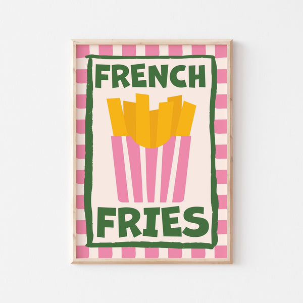 French Fries Art Print – Posterami